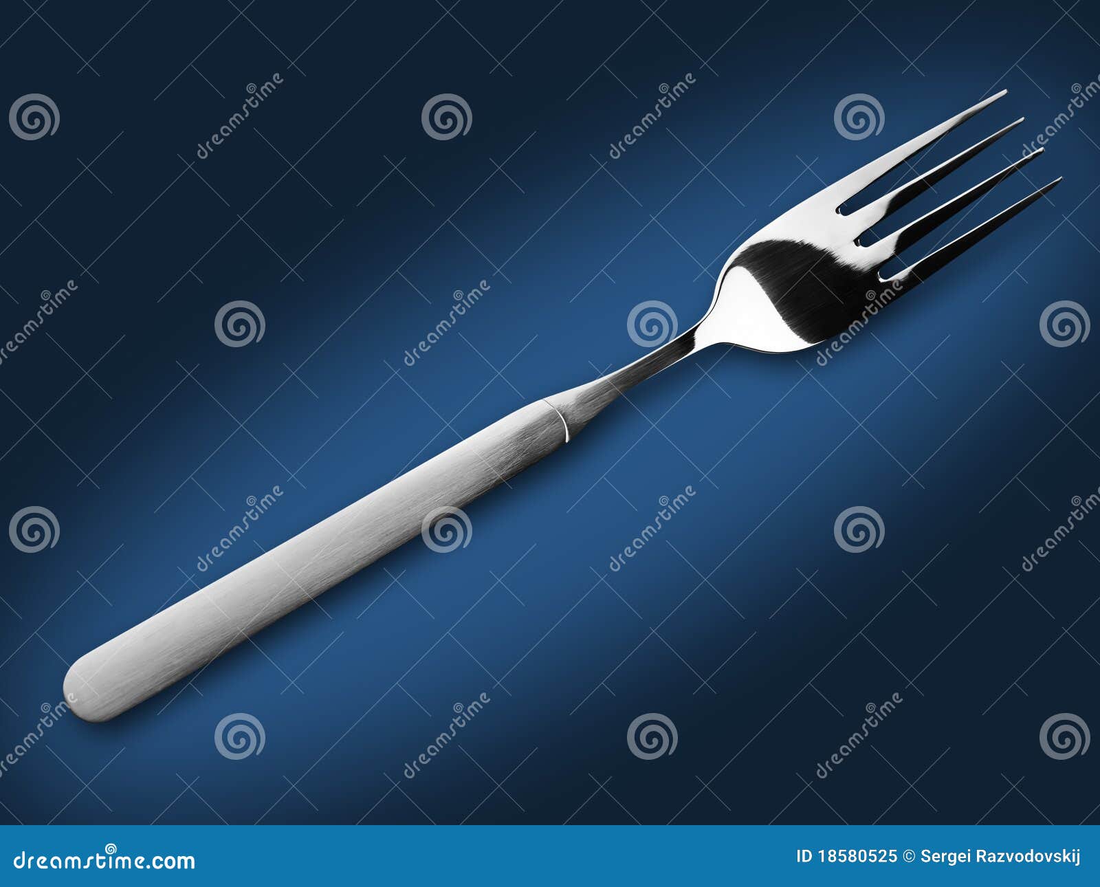 Fork stock image. Image of cutlery, silver, shiny, spoon - 18580525