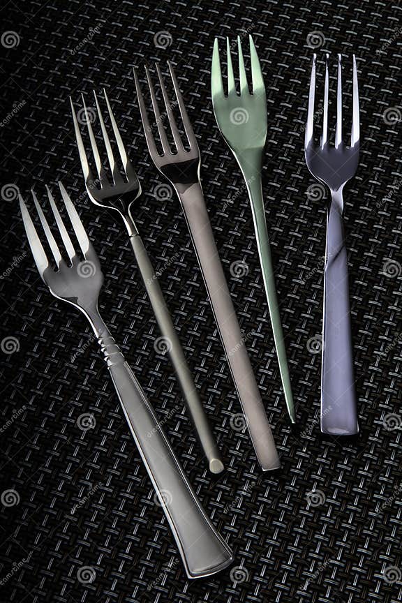 Fork stock photo. Image of fork, group, stainless, tool - 26252410