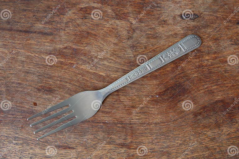 Fork Closeup Detail Tool Object Stock Photo - Image of love, dish ...