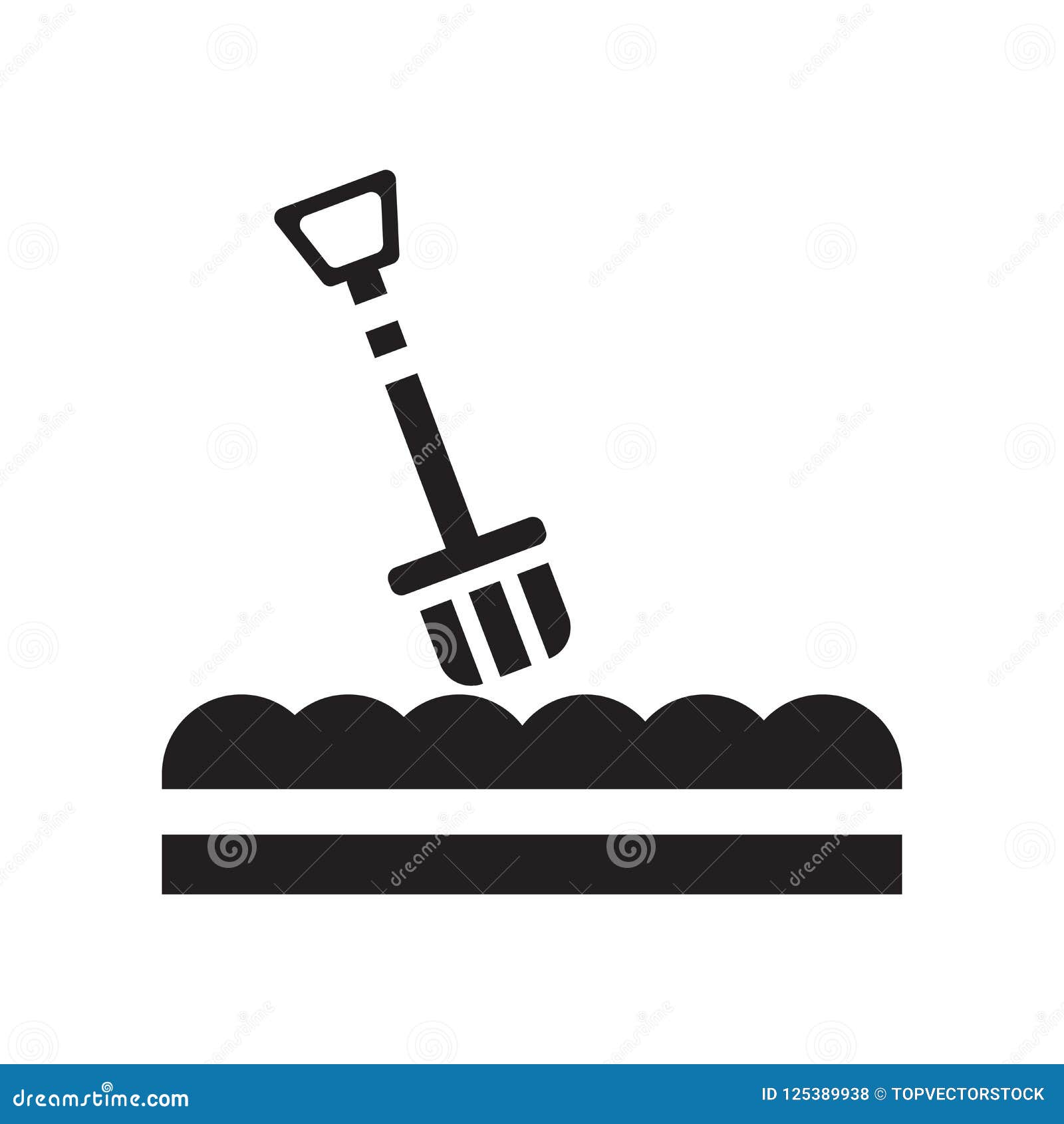 Fork Icon Vector Sign and Symbol Isolated on White Background, F Stock ...