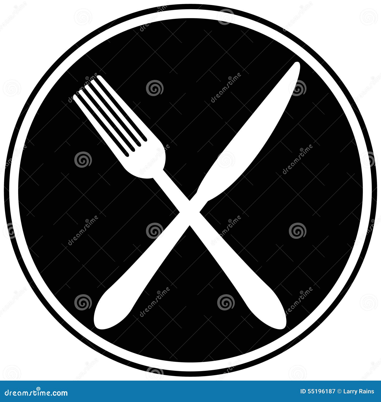 Crossed Fork And Knife Clipart