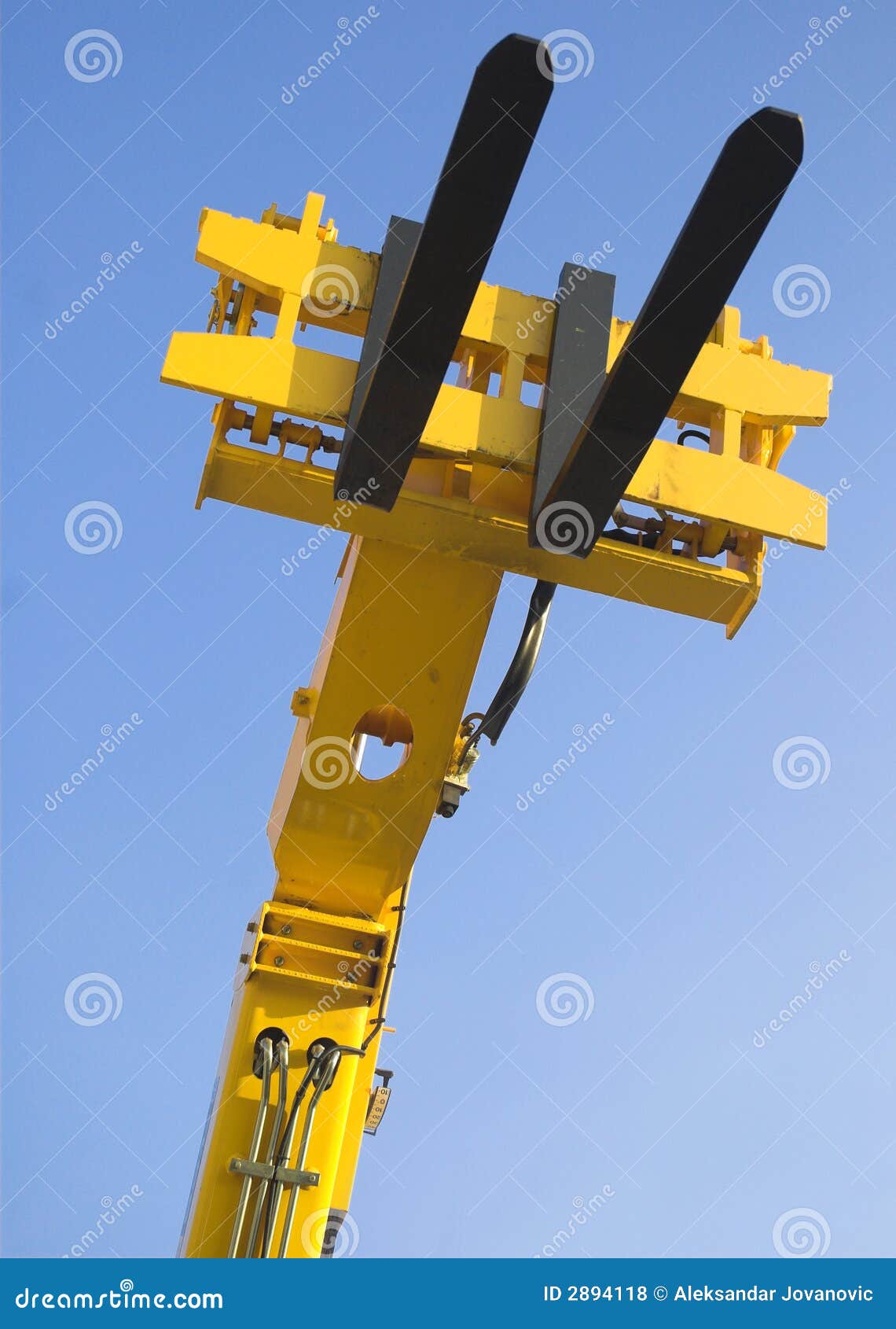 Fork Lifter stock photo. Image of fork, commerce, consignment - 2894118