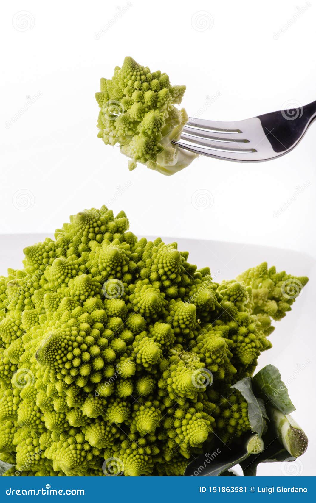 Raw roman cabbage stock image. Image of broccoli, cooking - 151863581