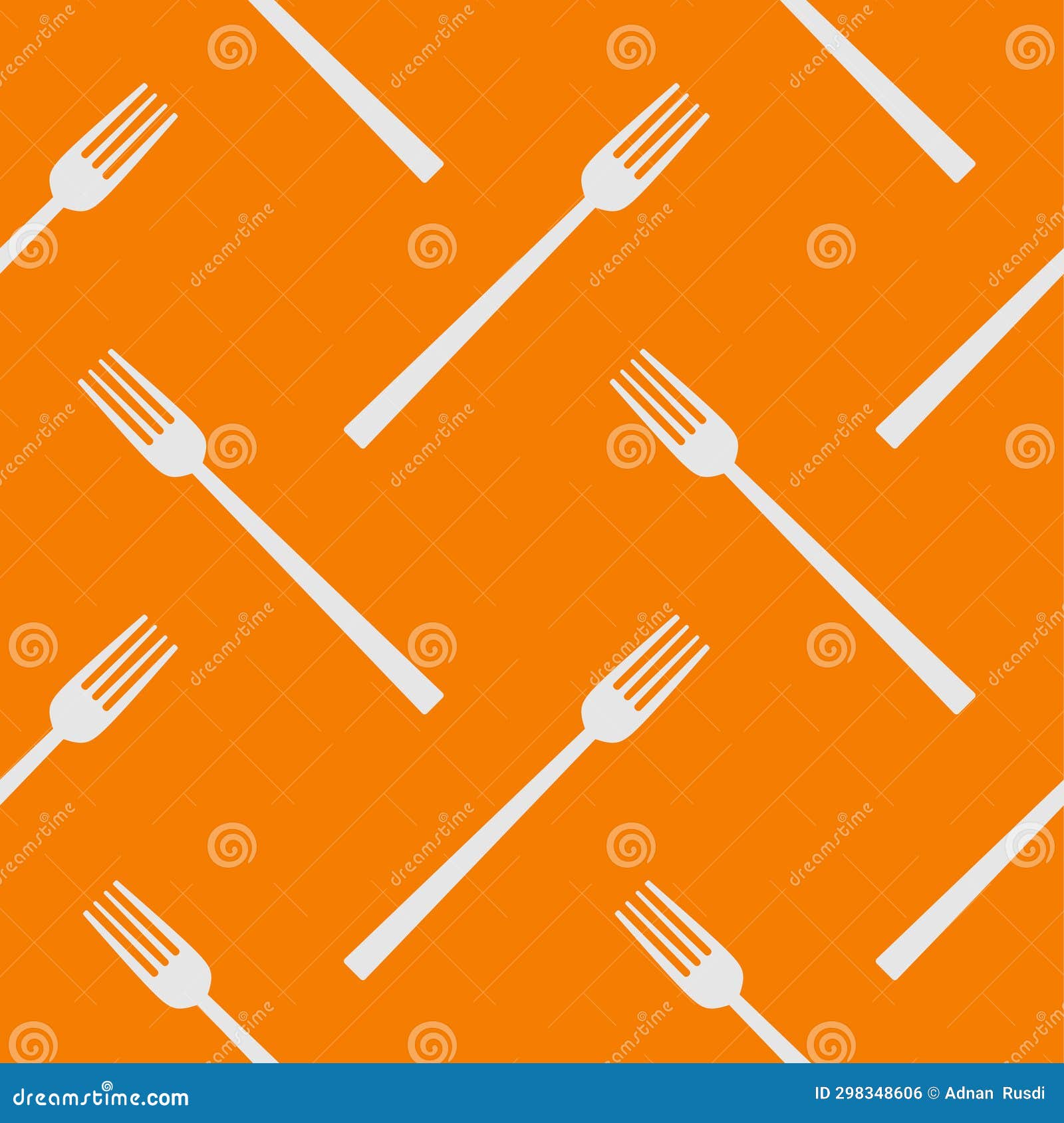 Fork Seamless Pattern Vector Illustration. Cutlery Patterns for ...