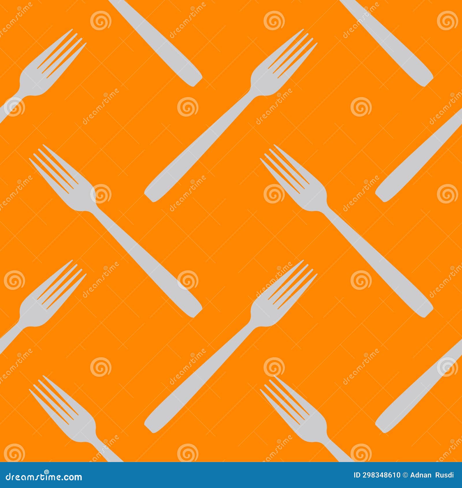 Fork Seamless Pattern Vector Illustration. Cutlery Patterns for ...