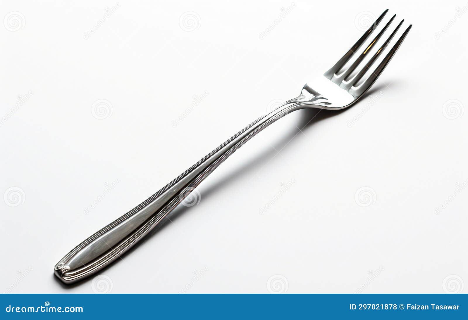 Fork on See-through Backdrop -Generative Ai Stock Illustration ...