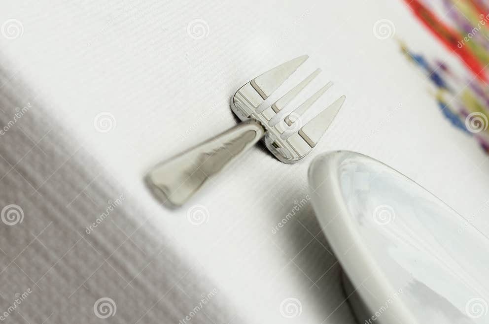 Fork stock photo. Image of dishware, hotel, knives, ceremony - 31767012