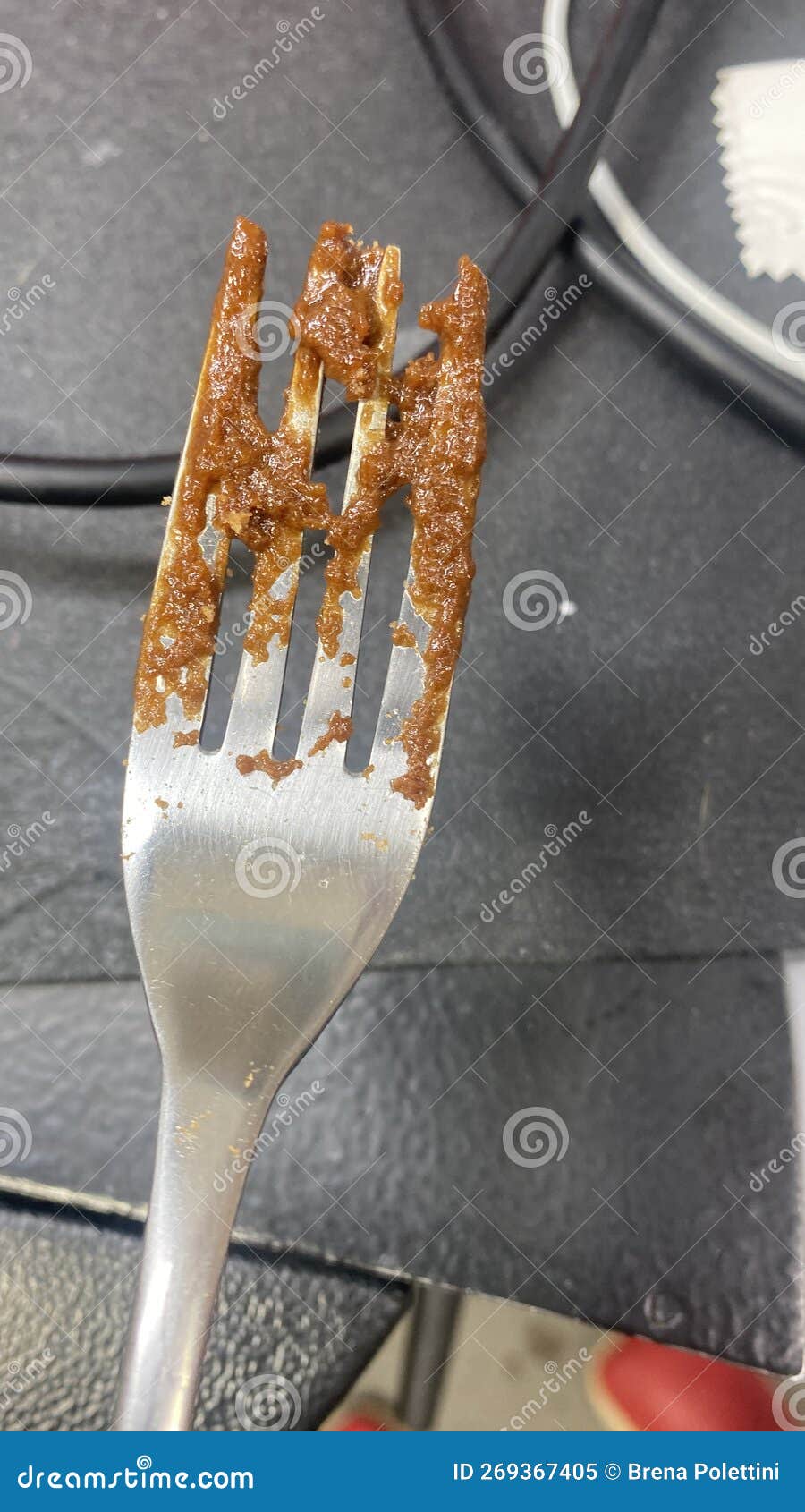 Fork stock image. Image of point, fork, cake, testing - 269367405