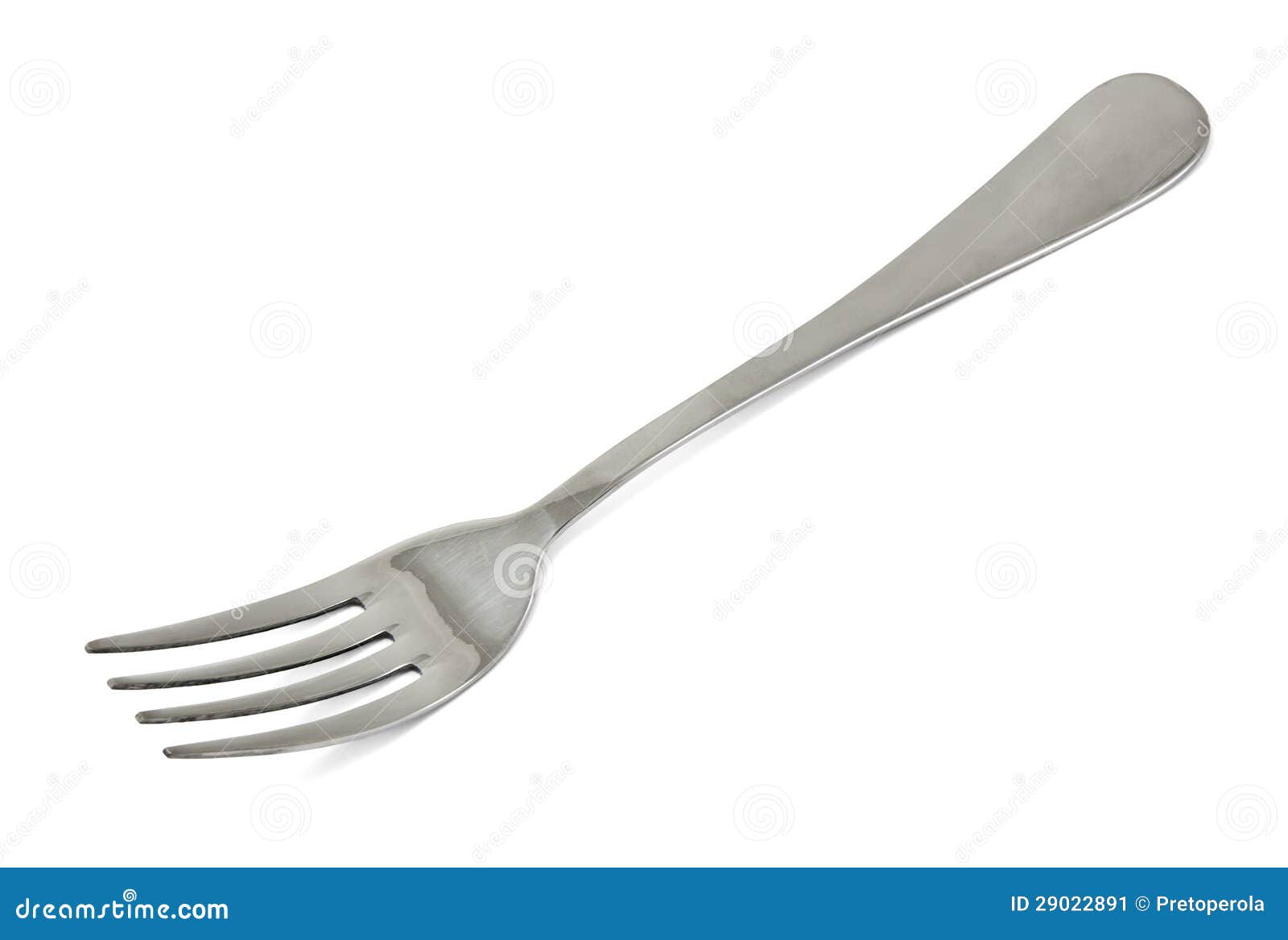 Fork on white background stock image. Image of closeup - 29022891