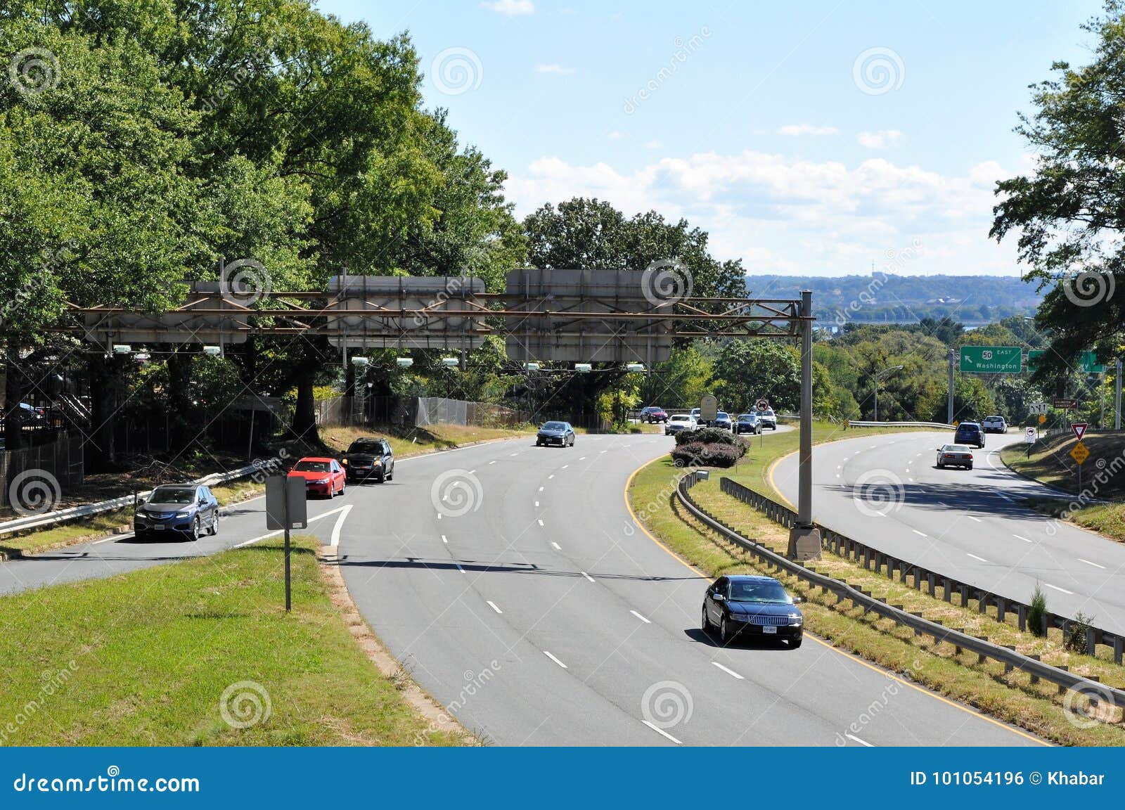On a forked road. editorial photo. Image of branch, summer - 101054196