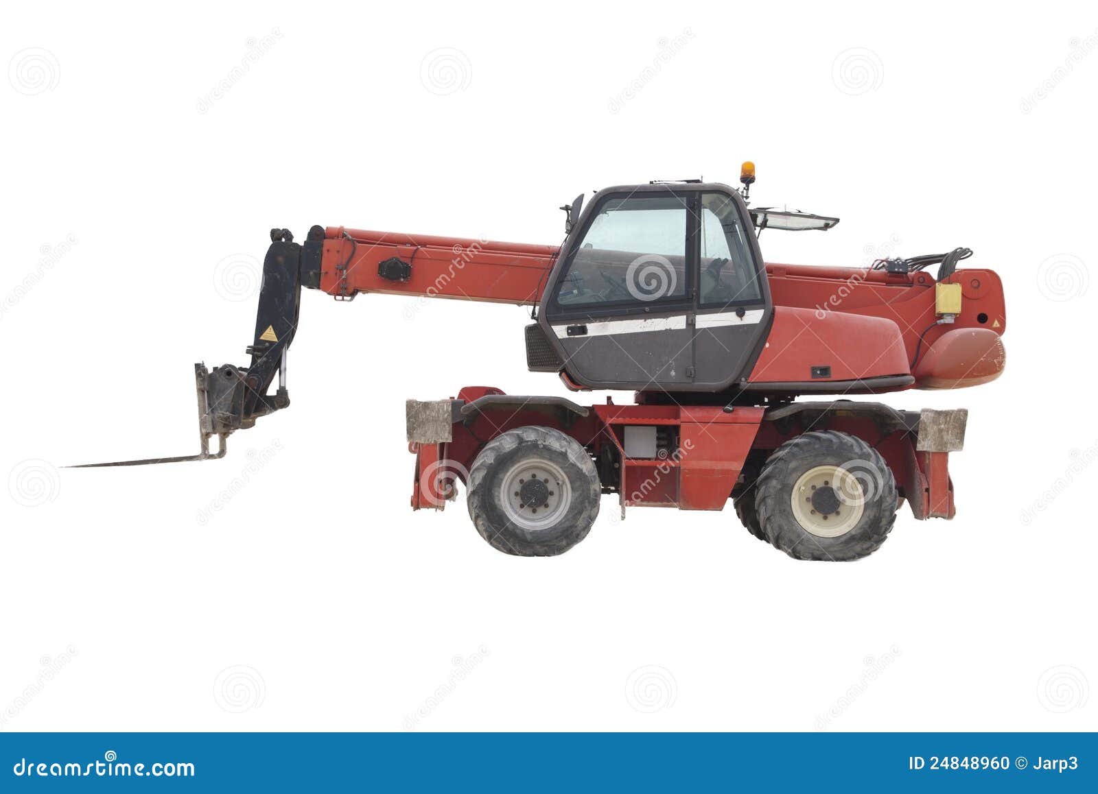 Forklift stock photo. Image of construction, driving - 24848960