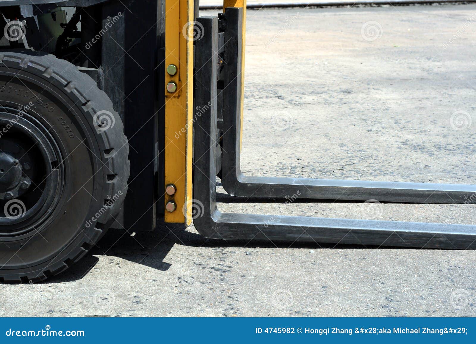 Forklift stock photo. Image of lift, forklift, equipment - 4745982