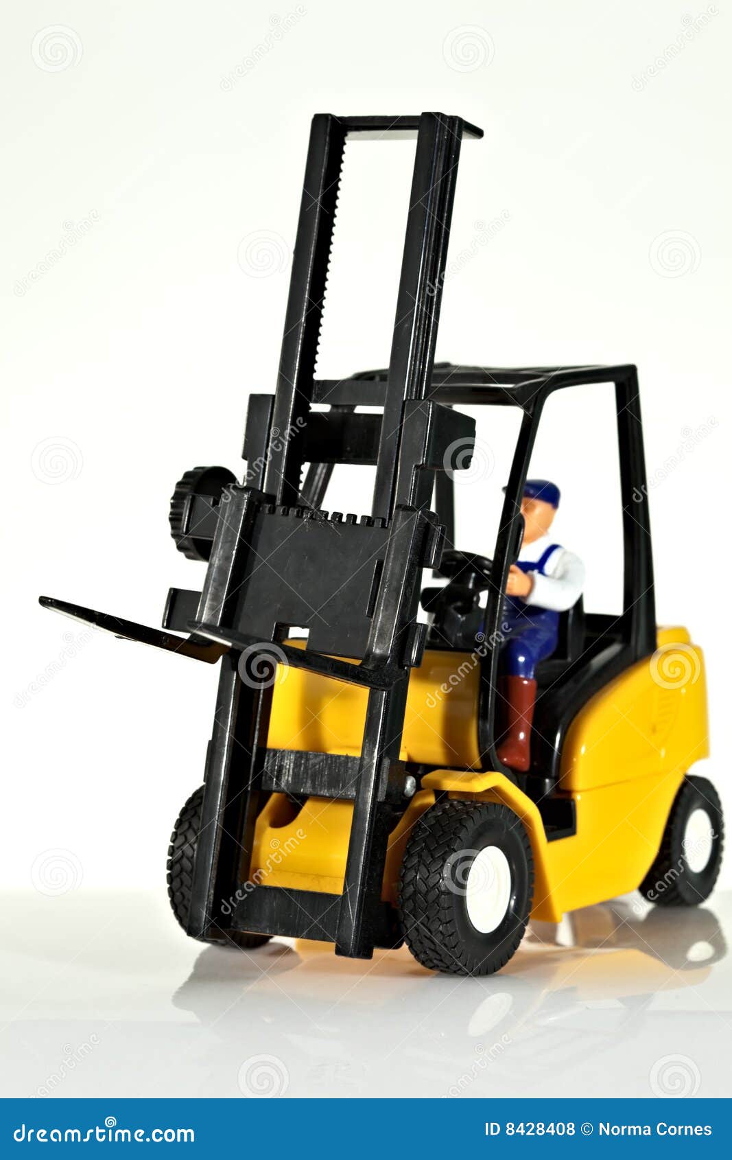 Forklift stock photo. Image of hydraulic, goods, shipping - 8428408