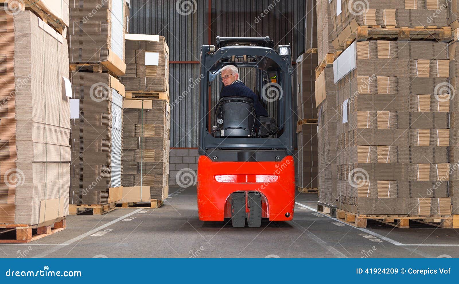 Forklift Driving Backwards Stock Photos - Free & Royalty-Free Stock ...