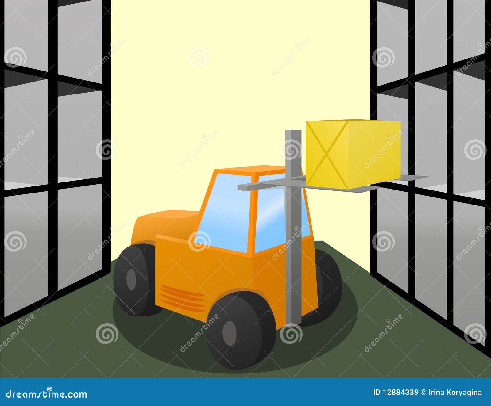 Forklift Loader Pallet Stacker Truck Equipment Warehouse International ...