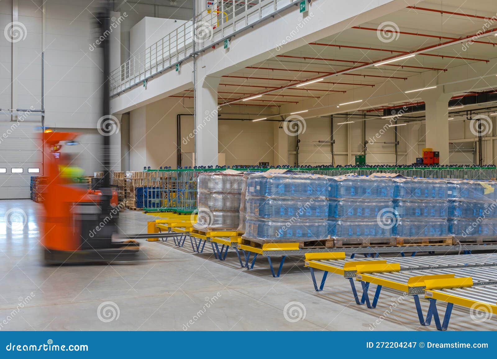 Gravity Conveyor Shelf Royalty-Free Stock Photo | CartoonDealer.com ...