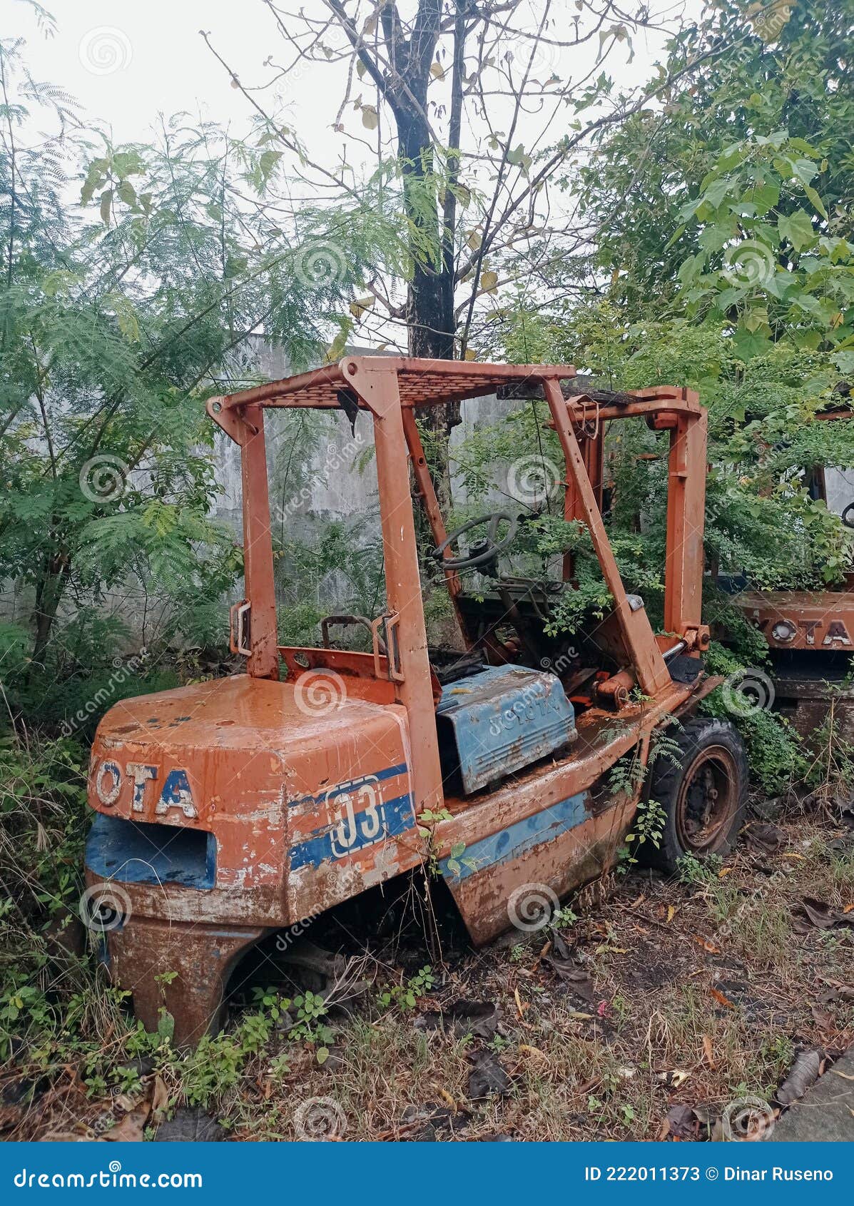 Forklift Toyota Heavyduty Machine Editorial Stock Photo - Image of ...