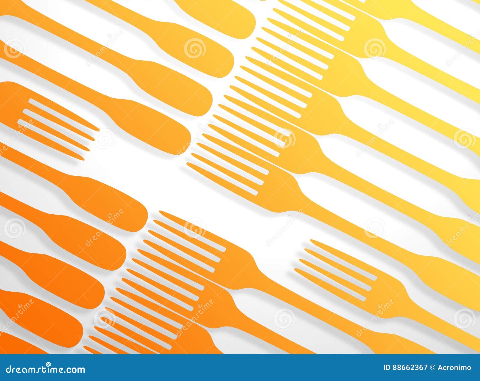 Forks graphic stock illustration. Illustration of kitchen - 88662367