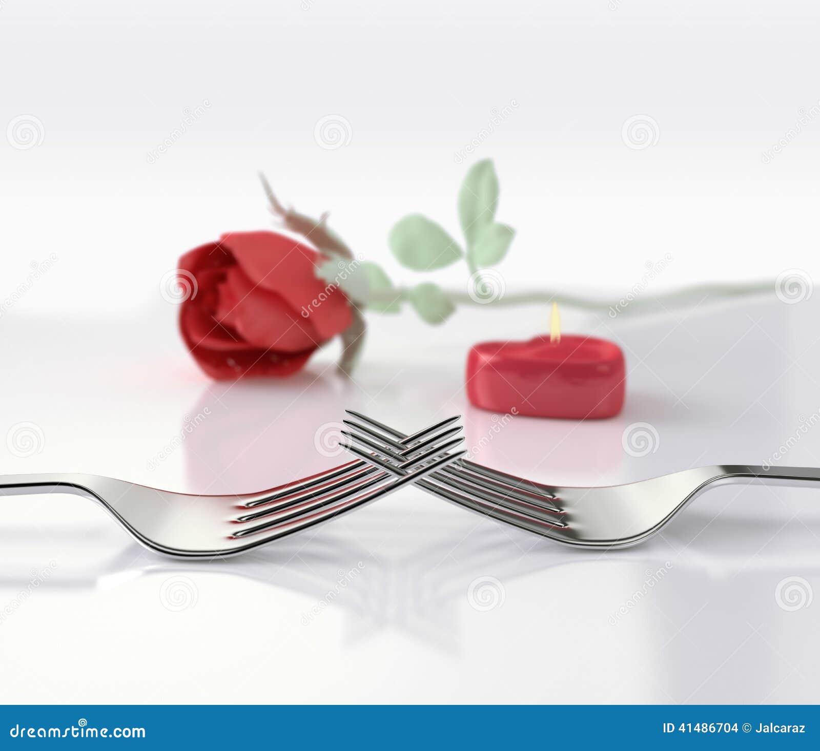 Forks lovers stock photo. Image of marriage, valentine - 41486704