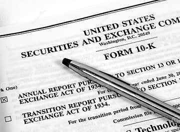 Form 10-K stock photo. Image of reporting, financials, investing - 31910