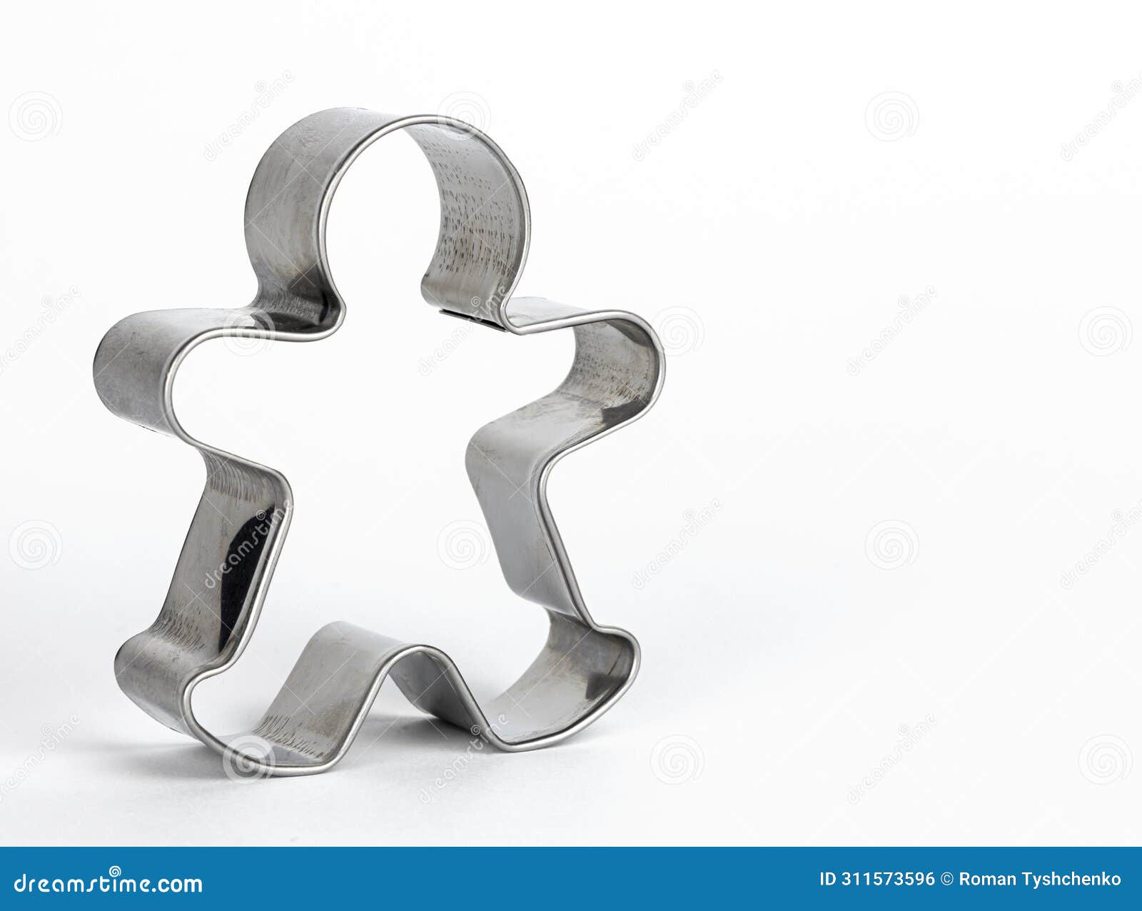 Form for Cookies. a Form in the Form of a Gingerbread Man for Baking ...