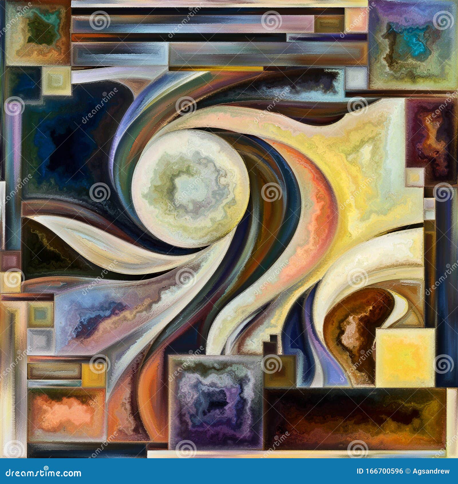 Form Division in Art stock illustration. Illustration of composition ...