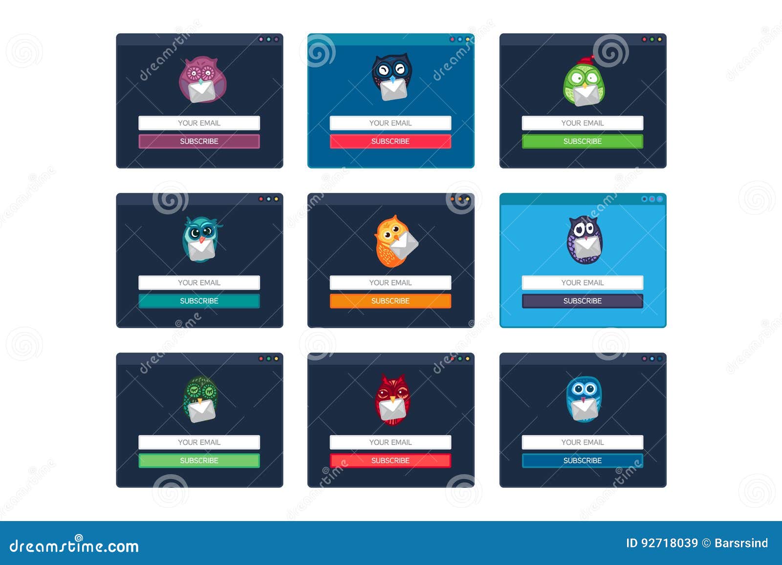 Subscribe For Newsletter Concept With Mailbox, Email Subscription Form ...