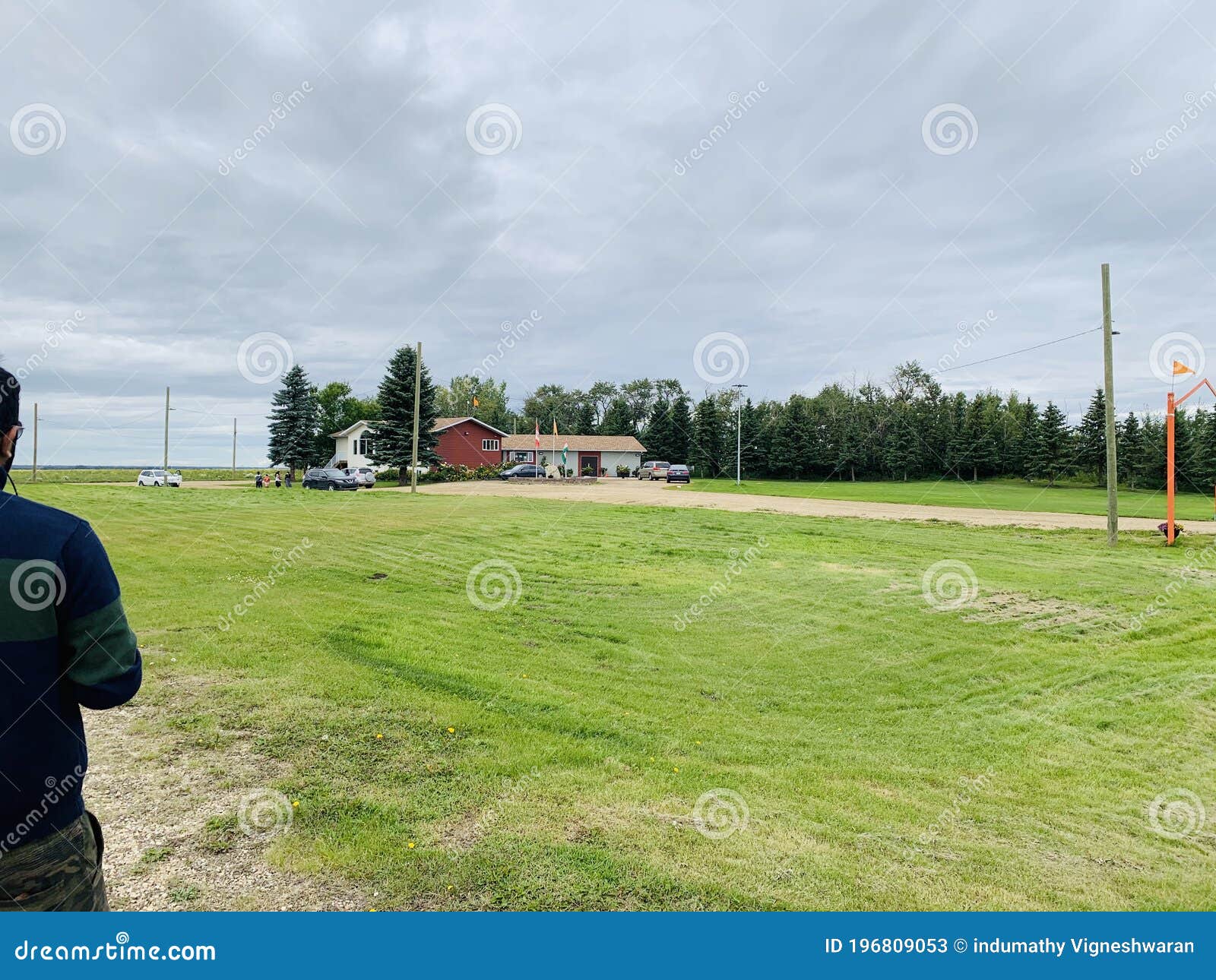 Form house land stock image. Image of lawn, plain, grass - 196809053