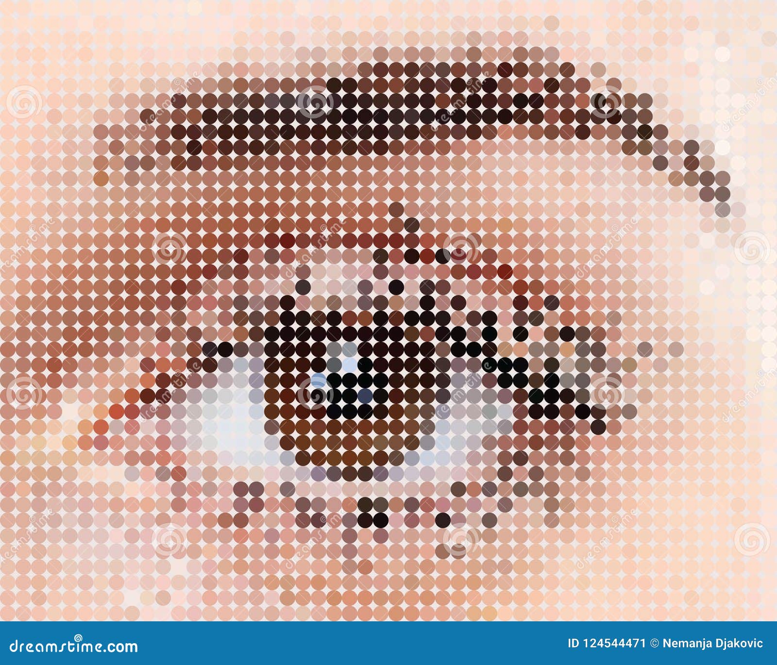 Form of a human eye stock illustration. Illustration of graphic - 124544471
