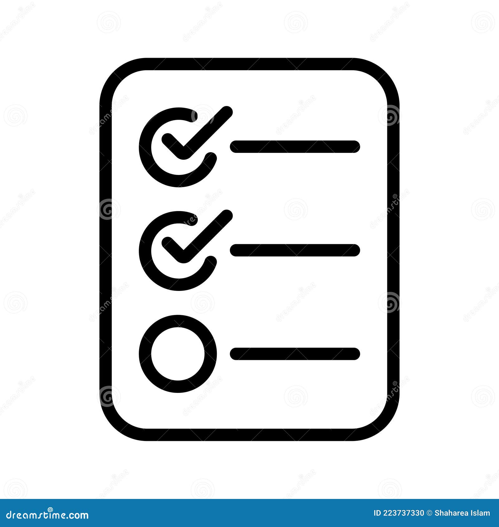 Form inquiry icon stock vector. Illustration of symbol - 223737330