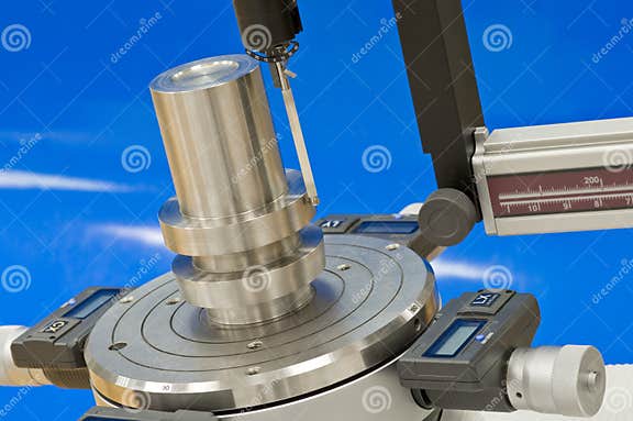 Form measuring instrument stock photo. Image of equipment - 18167756