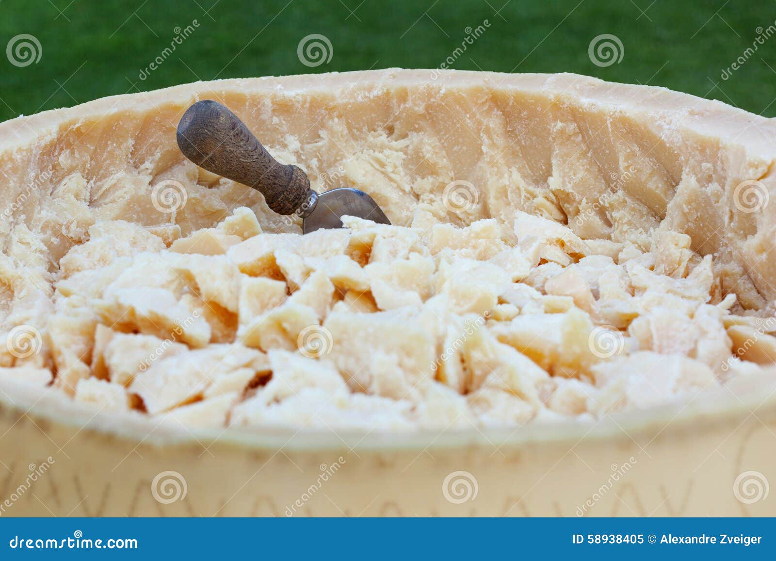 Form of parmesan stock image. Image of events, service - 58938405