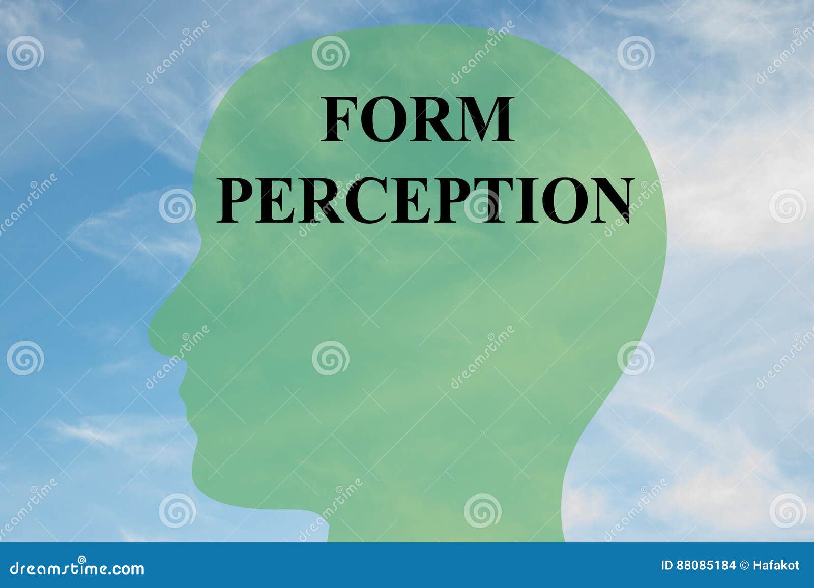 Form Perception concept stock illustration. Illustration of geometry ...