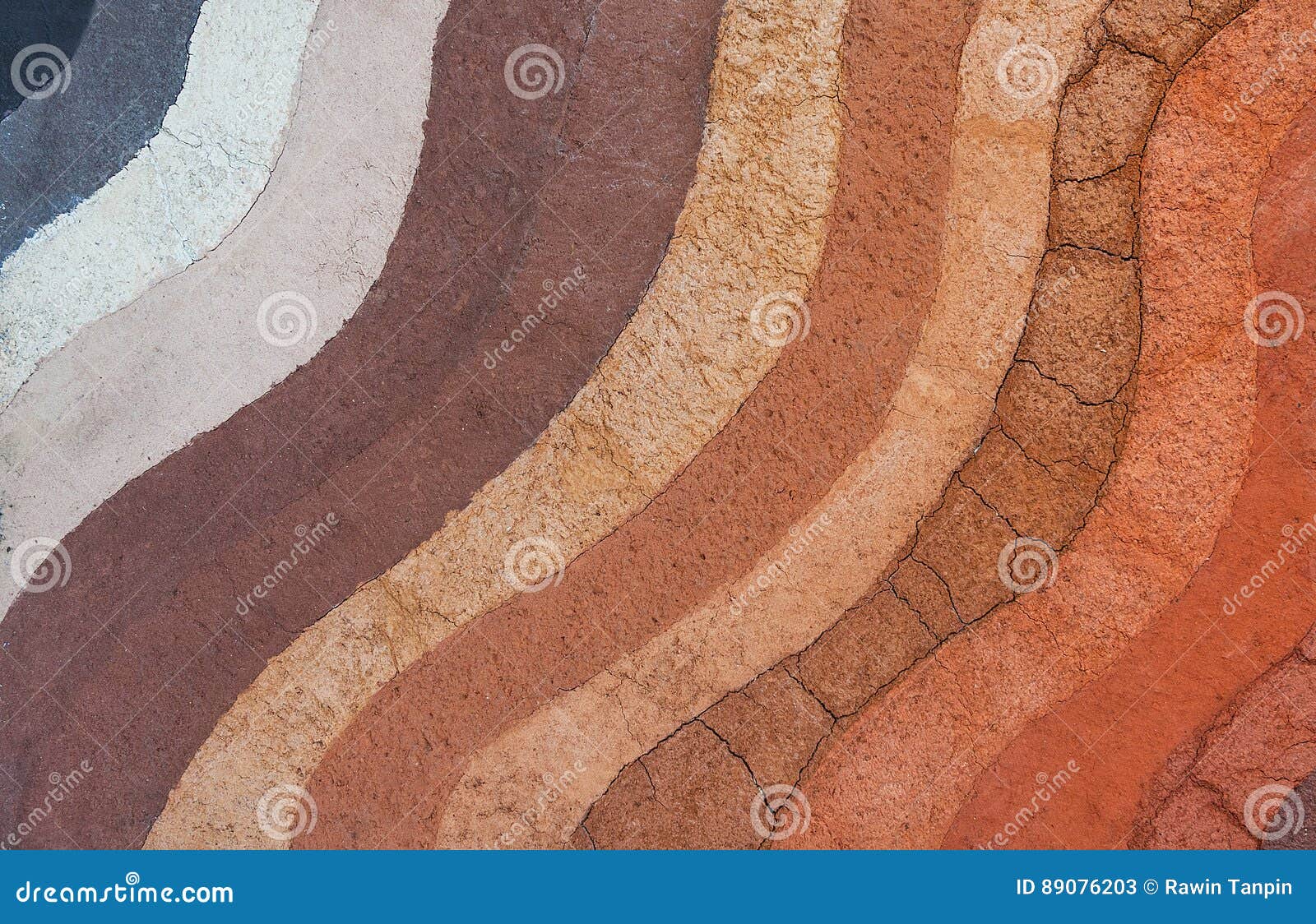Form Of Soil Layers,its Colour And Textures Royalty-Free Stock ...