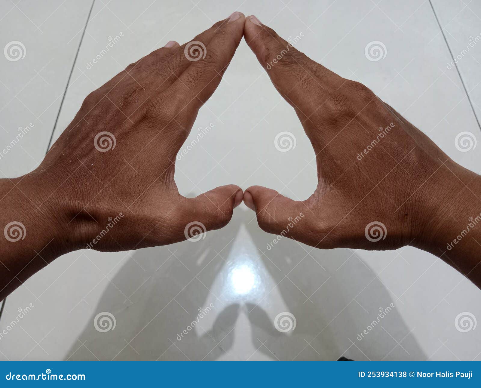 Form a Spade Card Pattern by Hand Stock Photo - Image of wood, spade ...