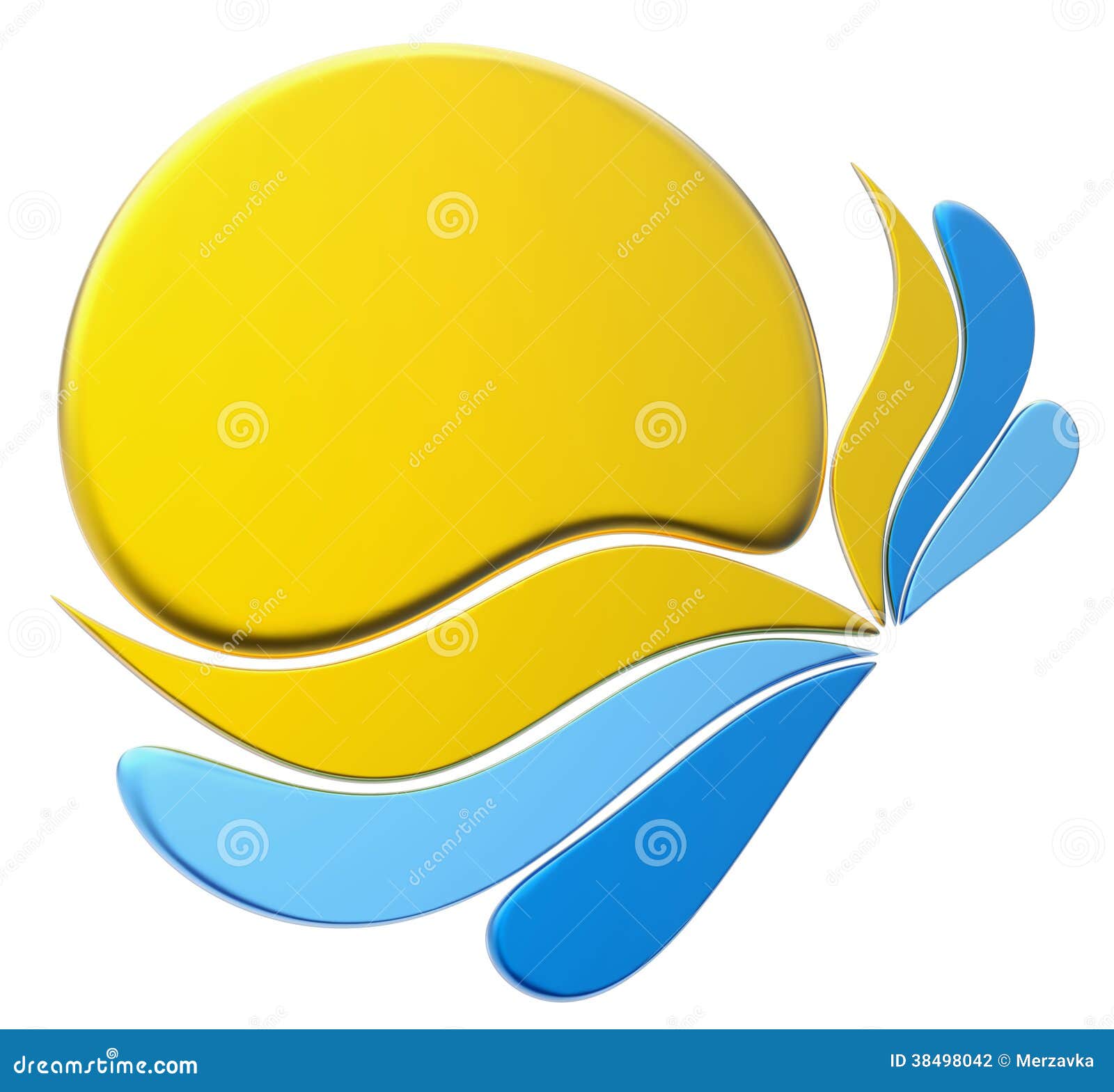 Form with stylized shapes stock illustration. Illustration of icon ...