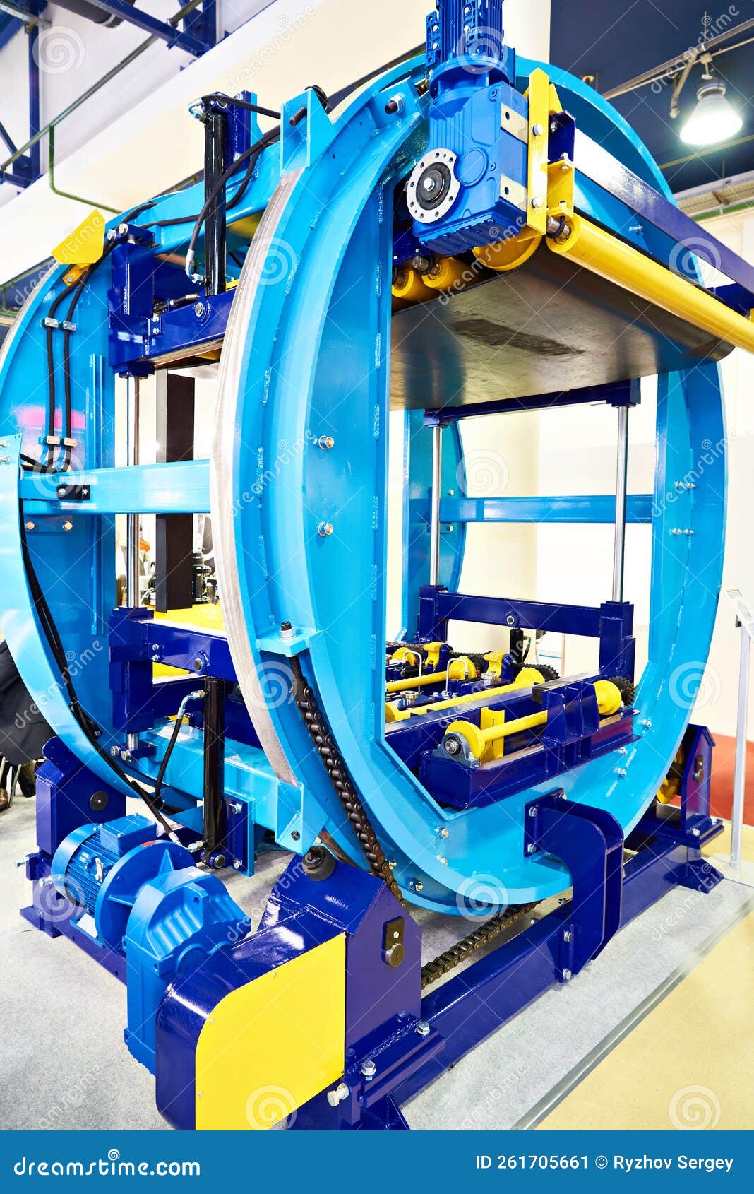 Form Tilter Edging Industrial Machine Stock Image - Image of turner ...