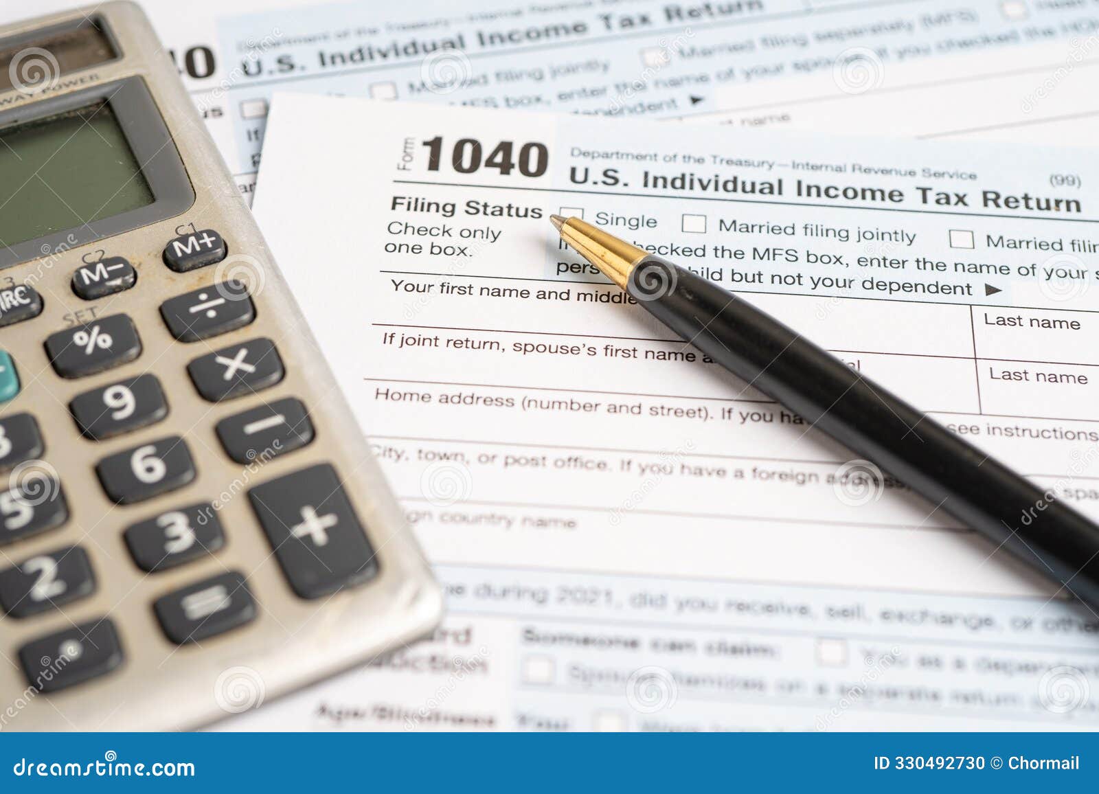 Form 1040, U.S. Individual Income Tax Return, Tax Forms in the U.S. Tax ...