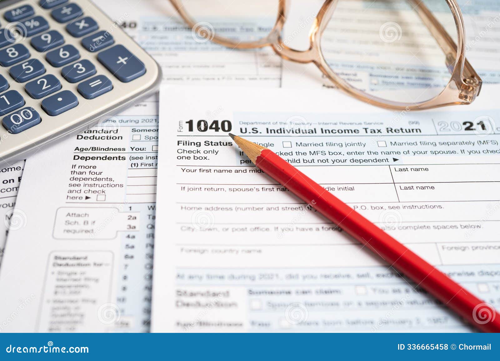 Form 1040, U.S. Individual Income Tax Return, Tax Forms in the U.S. Tax ...