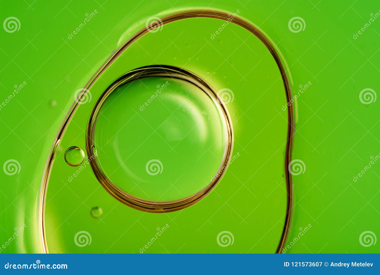 Forma Abstracta Verde De Curvas Irregulares Imagen de archivo - Imagen ...