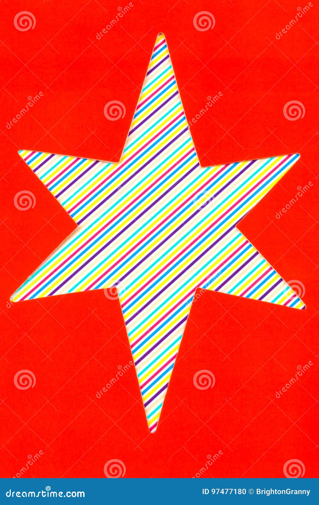 Forma De La Estrella Del Recorte Foto de archivo - Imagen de fondo ...