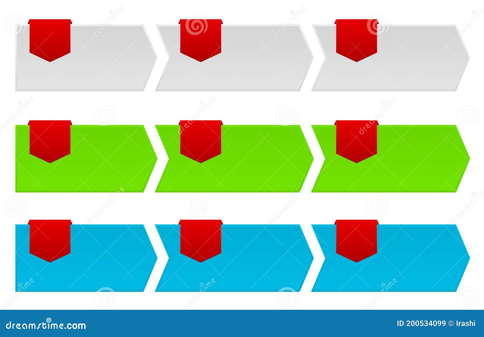 Forma De Seta De Faixa Com Marca Ilustração do Vetor - Ilustração de ...