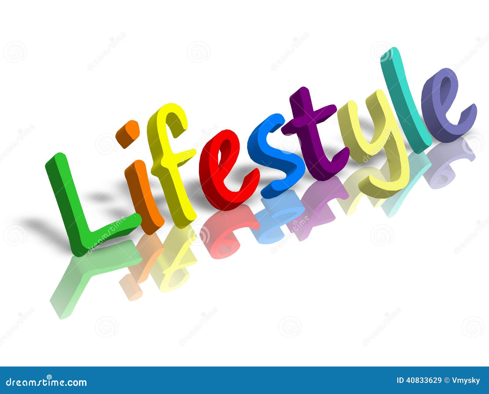 Forma De Vida De La Palabra Stock de ilustración - Ilustración de ...