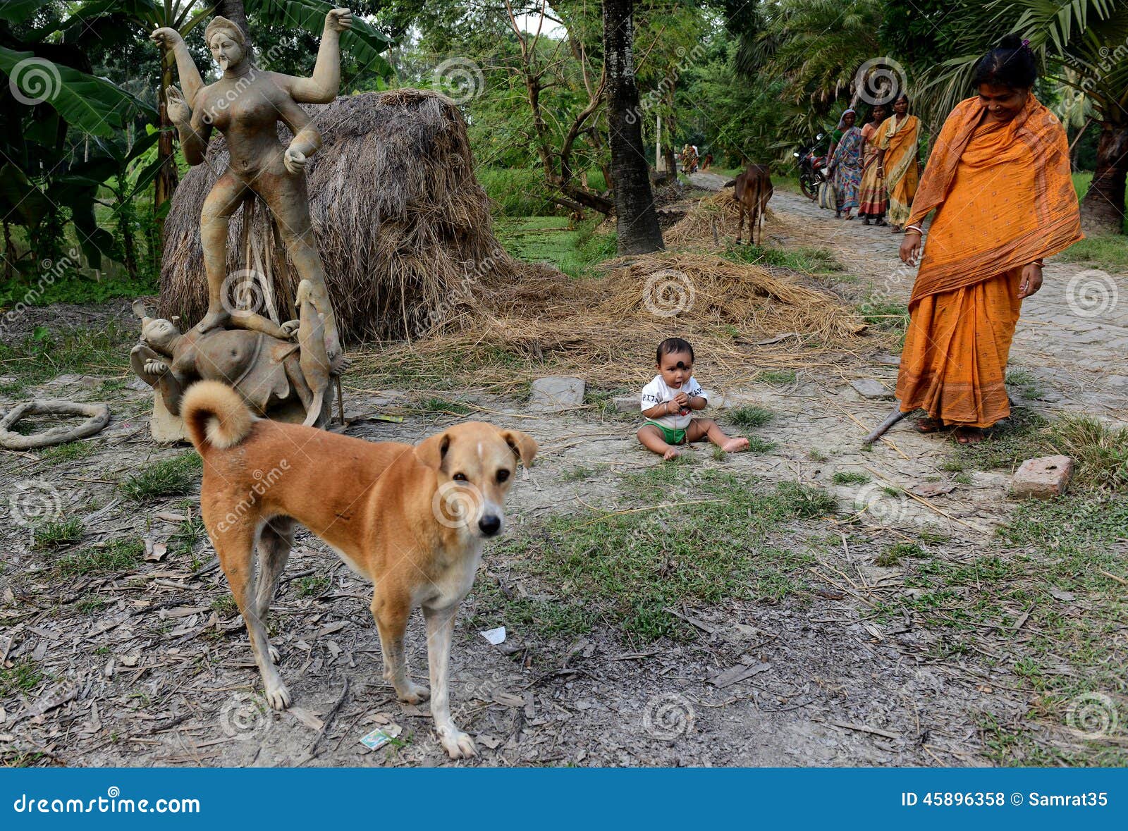 Forma de vida rural foto de archivo editorial. Imagen de rural - 45896358