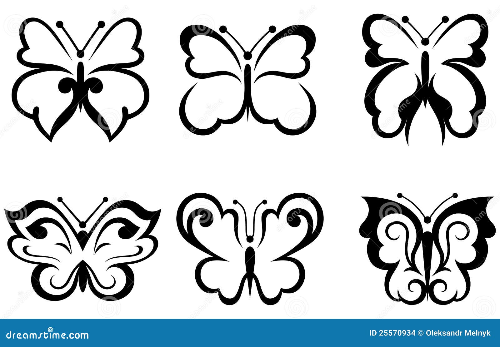 Forma mariposas ilustración del vector. Ilustración de travieso - 25570934