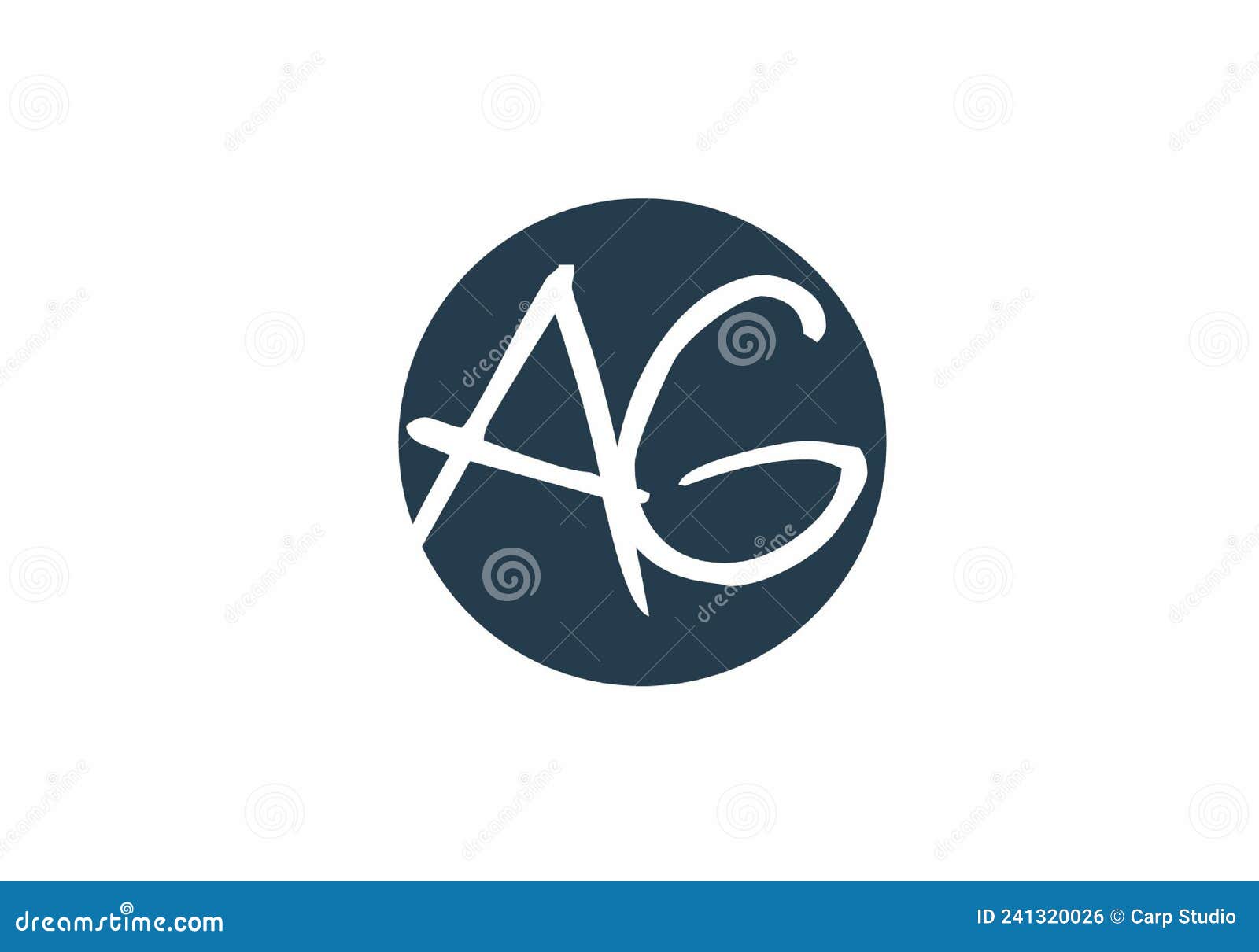 Forma Simples Da Letra Inicial Ag Ilustração do Vetor - Ilustração de ...