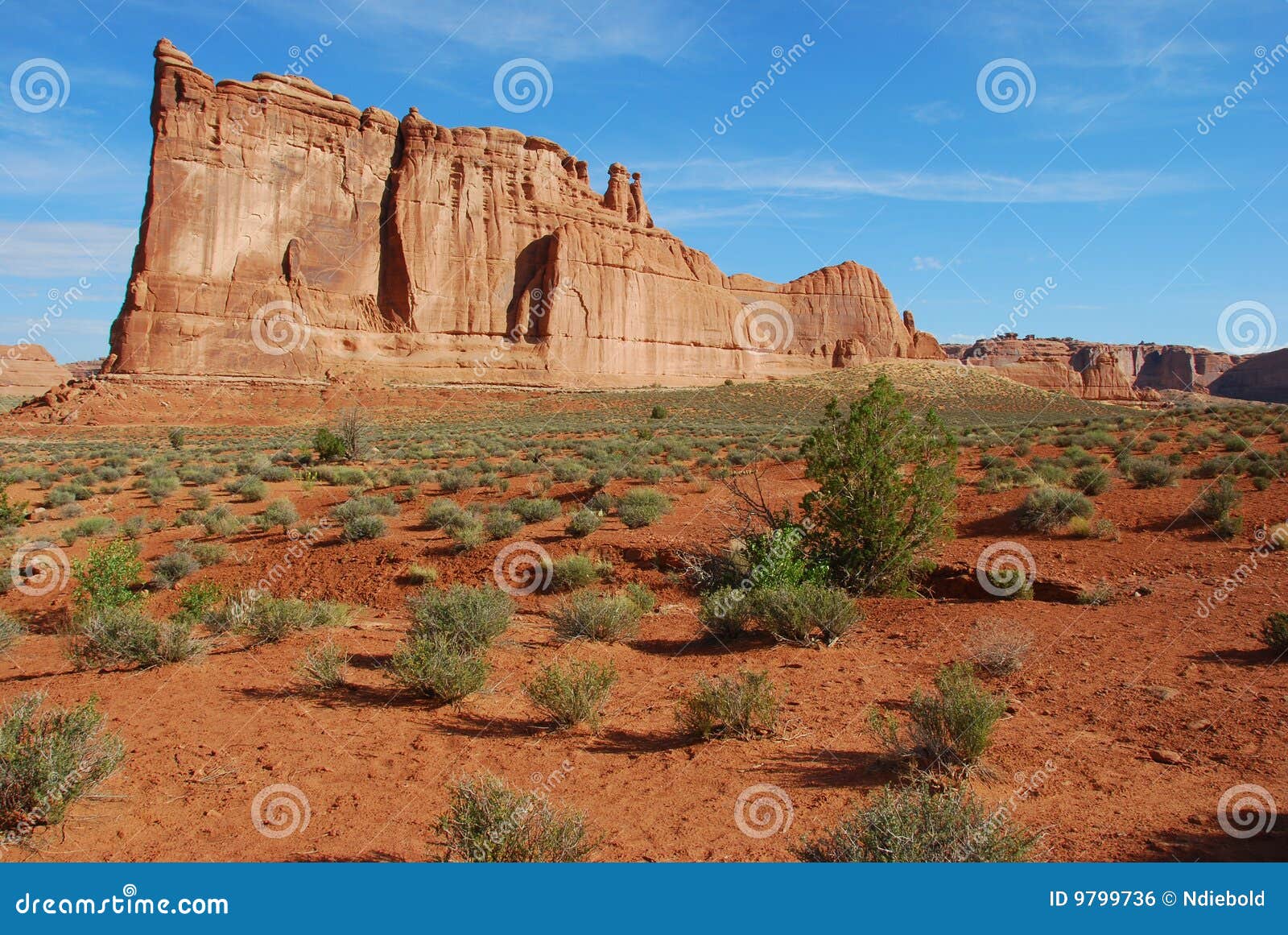 Formaciones De Roca Del Desierto Foto de archivo - Imagen de paisaje ...