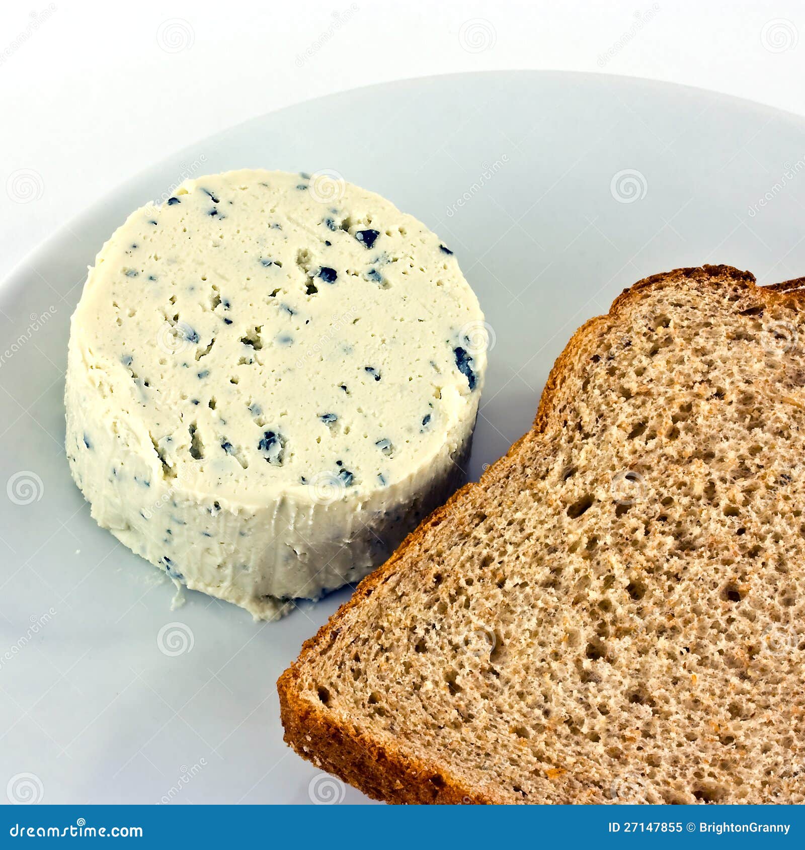 Formaggio Blu a Pasta Molle Immagine Stock - Immagine di fetta, pane ...