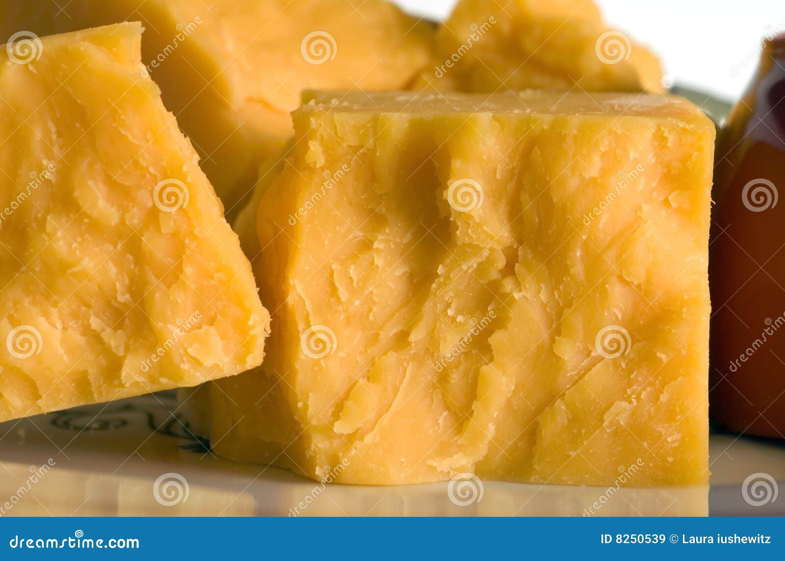 Formaggio Cheddar Dei Blocchi Immagine Stock - Immagine di latteria ...