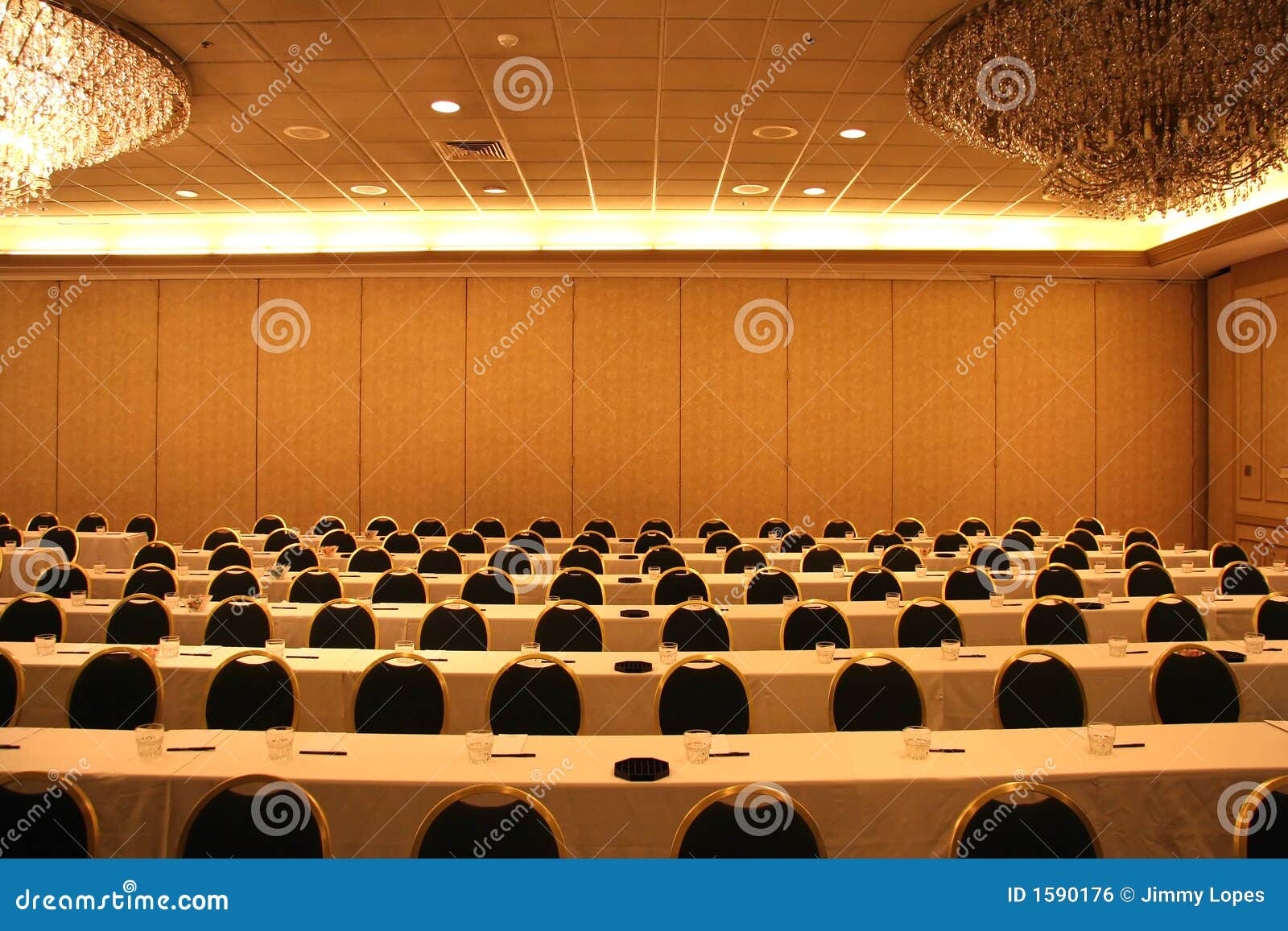 Formal Business Meeting Setup Stock Photo - Image of formal, meeting ...
